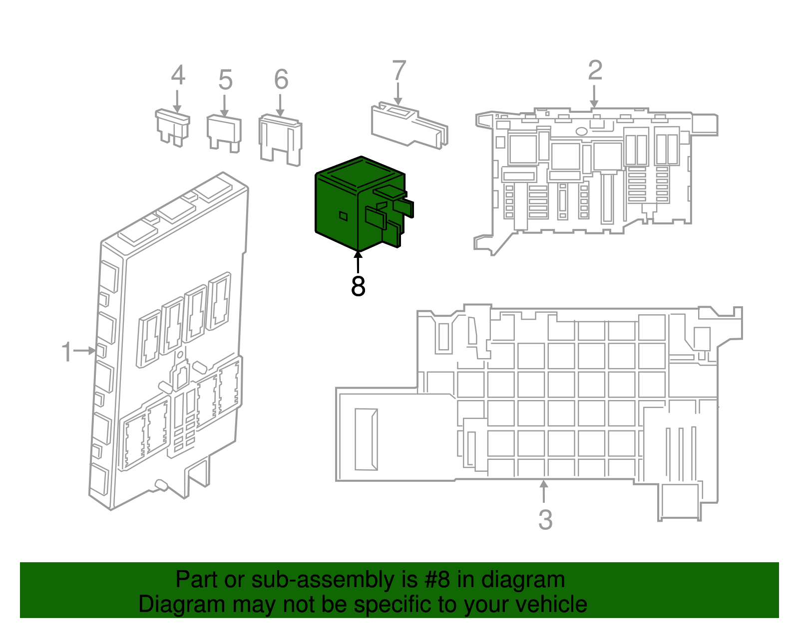 61-36-6-901-469 - Relay - 2007-2021 BMW | Buy BMW Parts Now