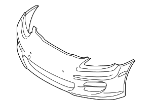 2010-2013 Porsche Panamera Bumper Cover 970-505-911-77 | Sunset Porsche ...
