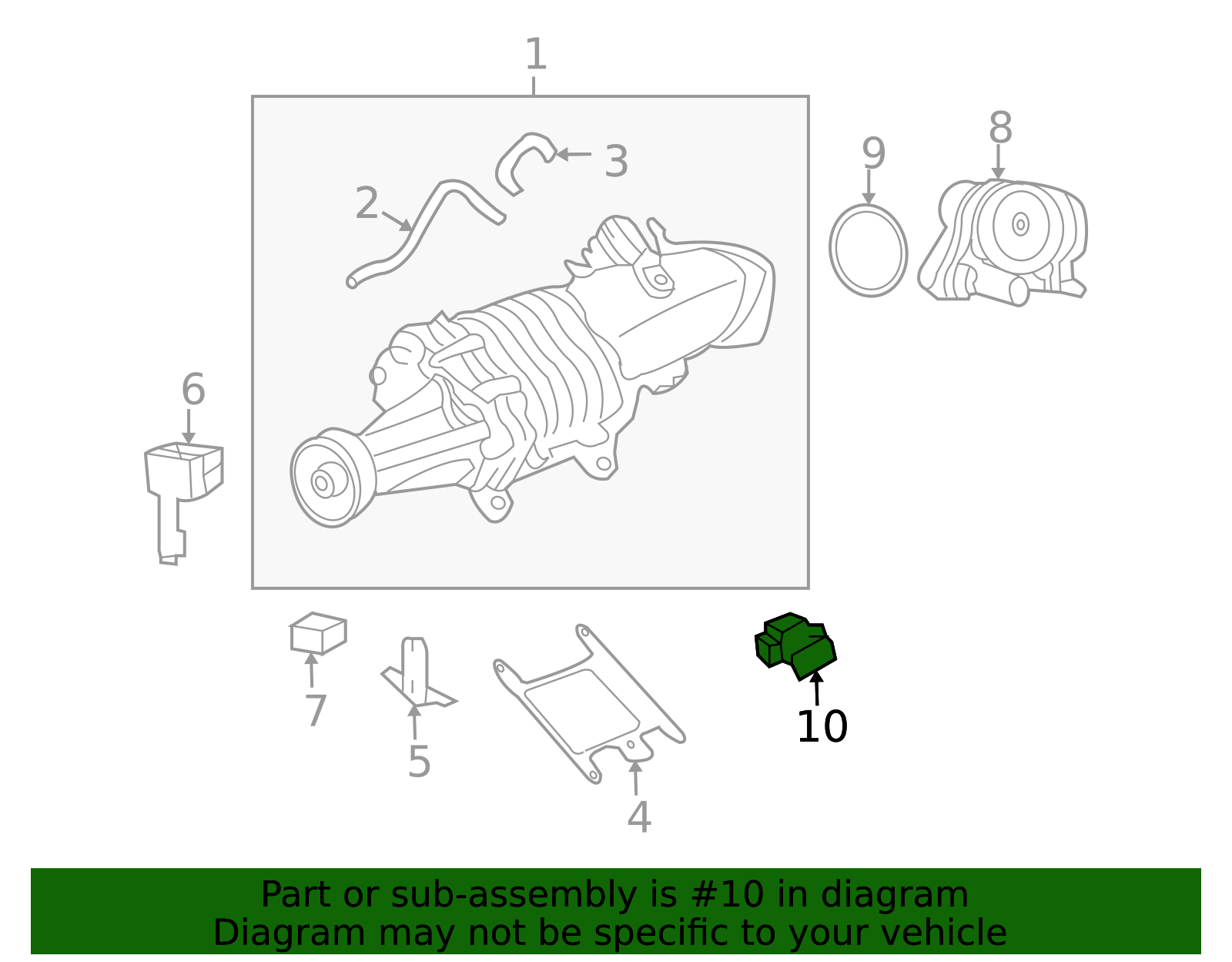19432714 - 2004-2012 GM - Intake Air Pressure and Temperature Sensor ...