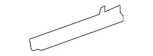 65190-T0A-A00ZZ - 2012-2014 Honda CR-V - Sill L Front Inside | Genuine ...