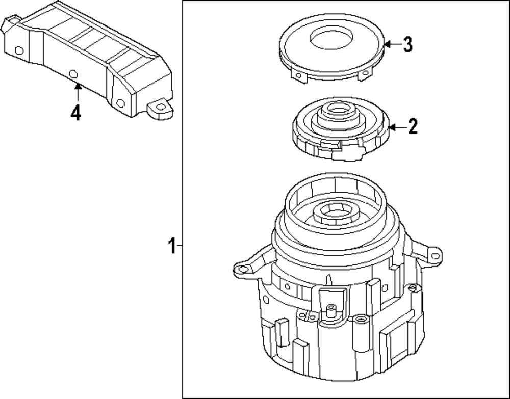 467W0-ES100 - Shifter Assembly 2025 Kia Carnival | Kia.Parts Store