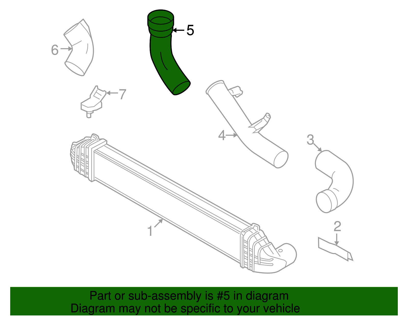 30636611 - Air Hose - 2008-2016 Volvo | Volvo OEM Parts Direct
