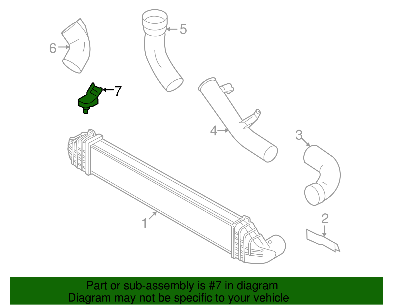 2004-2016 Volvo Pressure Sensor 31355463 | TascaParts.com