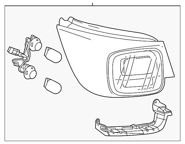 23294319 - OEM GM Tail Lamp Assy | GMPartsCenter.net | GM Parts Center