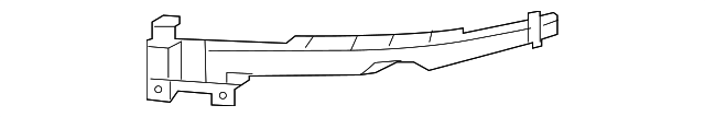 2010-2013 Buick LaCrosse Passenger Side Front Bumper Fascia Support ...