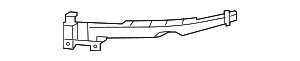 2010-2013 Buick LaCrosse Passenger Side Front Bumper Fascia Support ...