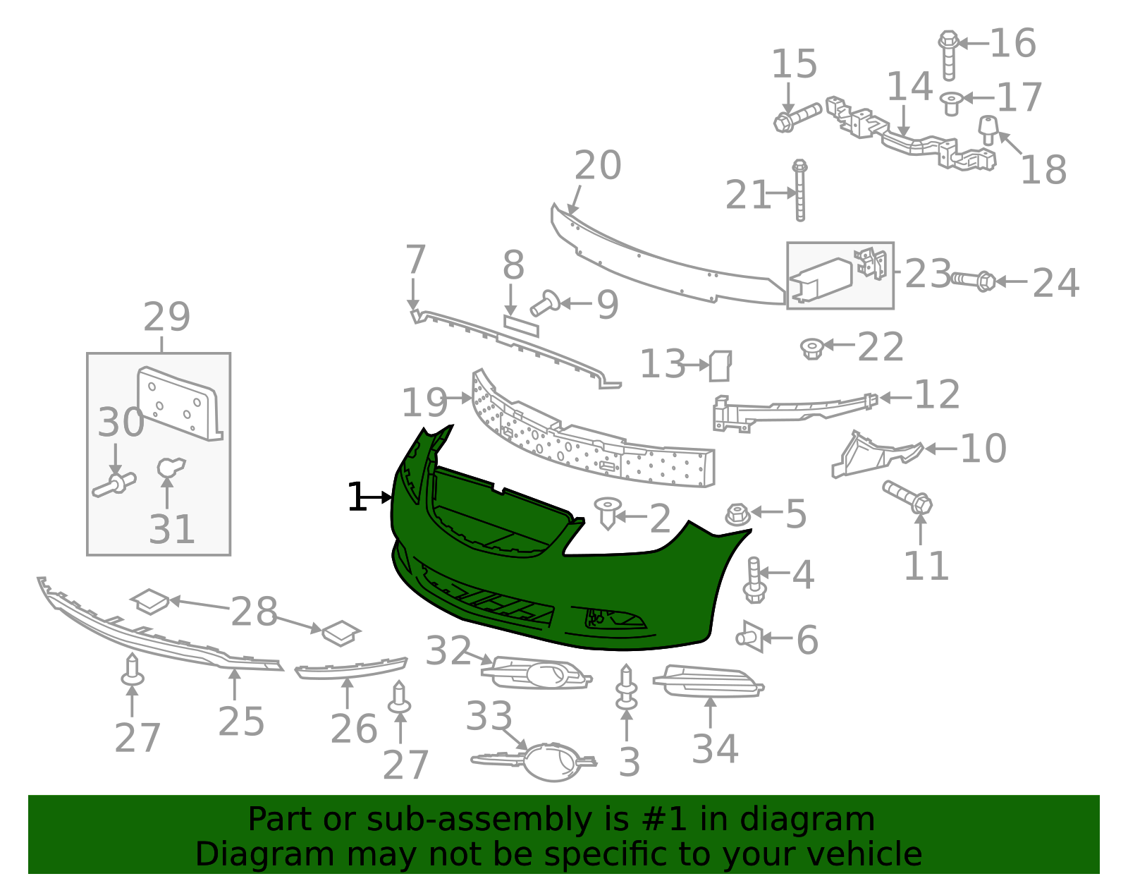 Buy Genuine GM Auto Parts - Fascia (Part # 20979560) | GM Parts Store