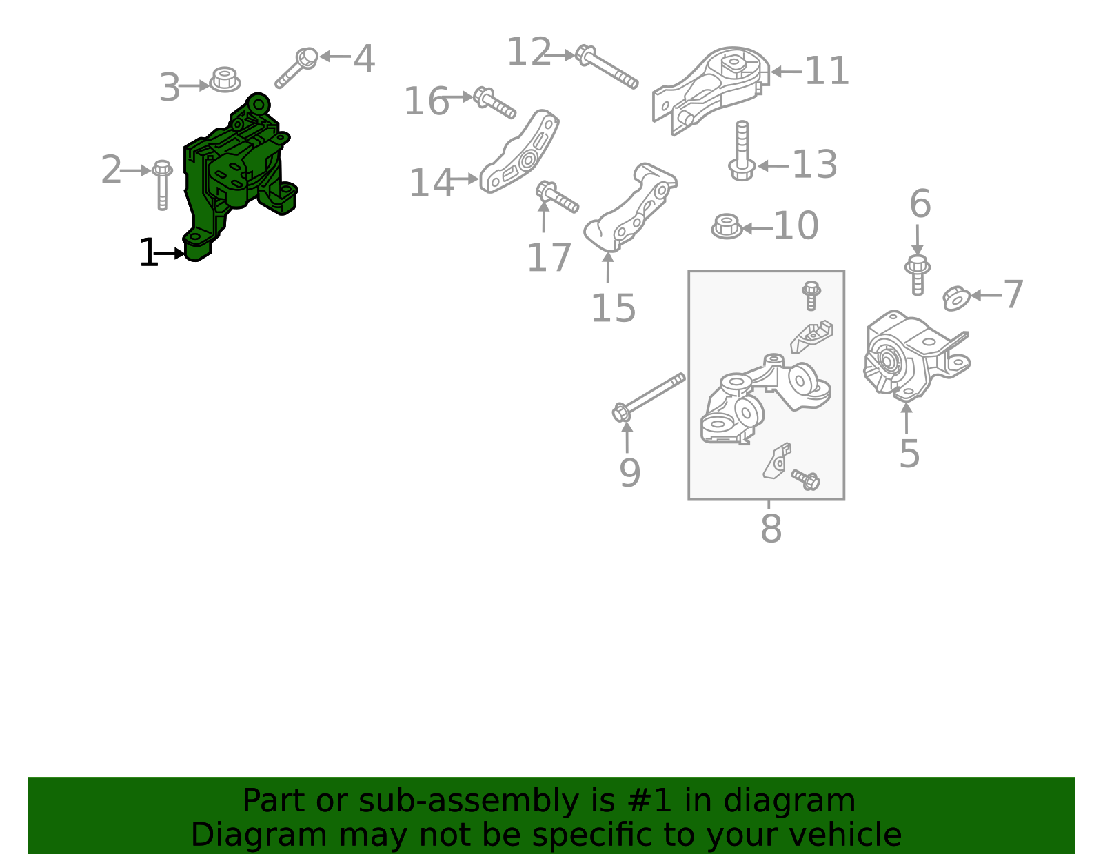 2017-2025 Mazda Side Mount K156-39-060 | OEM Parts Online