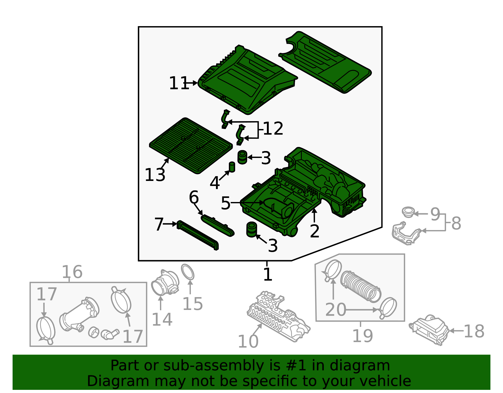 Air Cleaner Assembly 28110-G2200 | OEM Parts Online