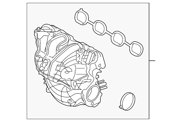 Hyundai - 28310-2B720 - Intake Manifold - 2015-2017 Hyundai Sonata ...