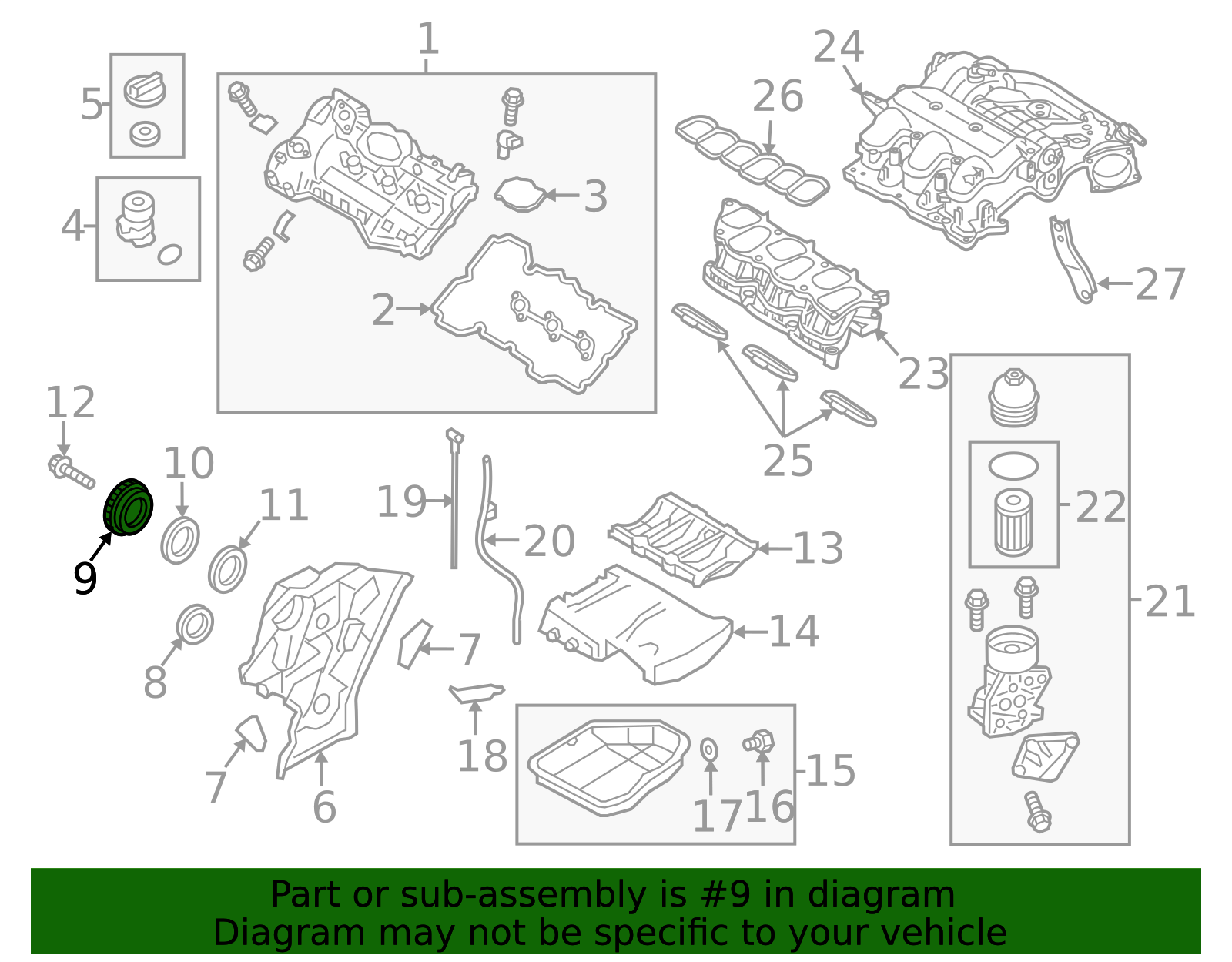 2012-2019 Hyundai Crankshaft Gear 23122-3CGA1 | MotorMotor