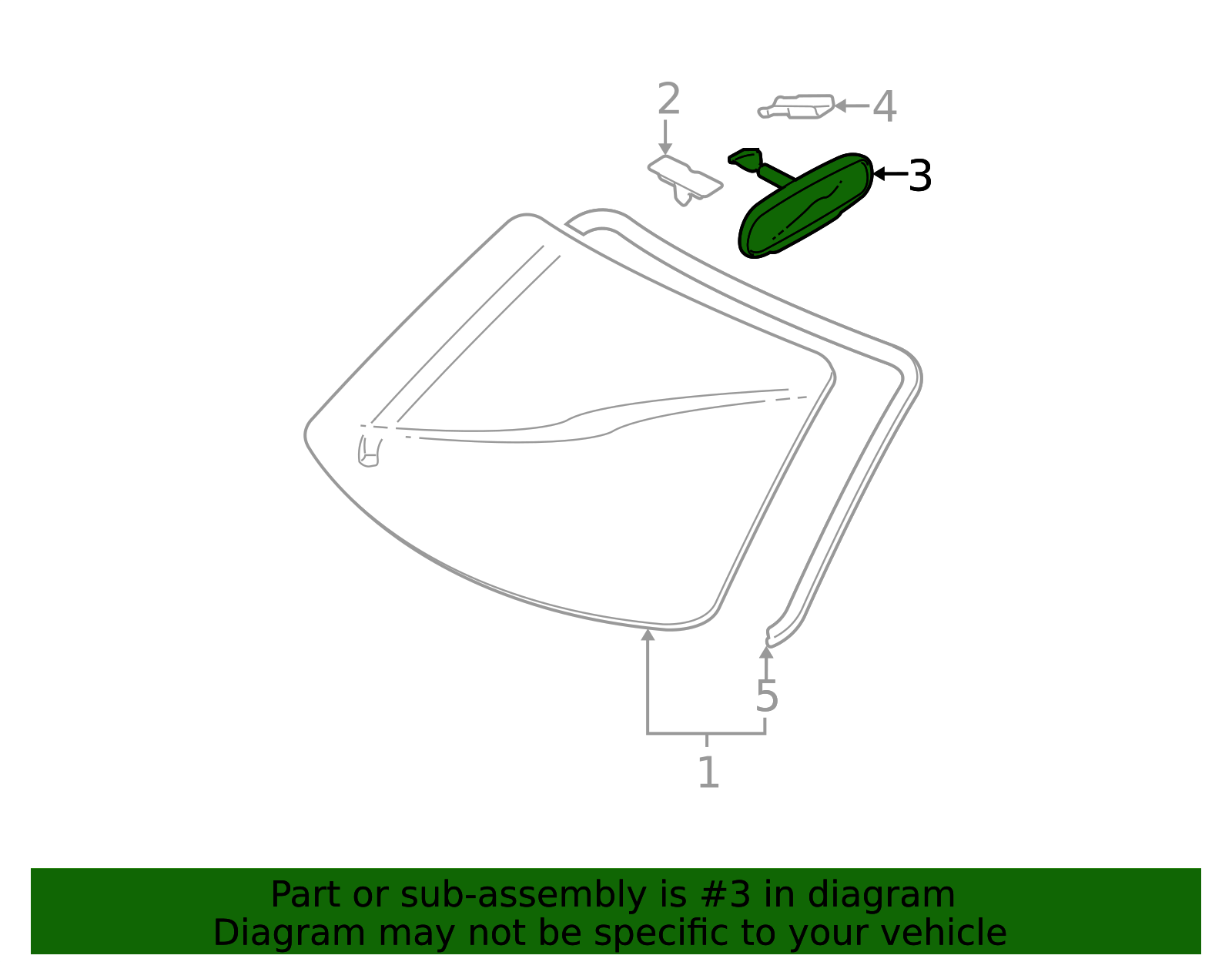 GK2E-69-220A - High-Quality Mirror Inside for 2003-2006 Mazda ...