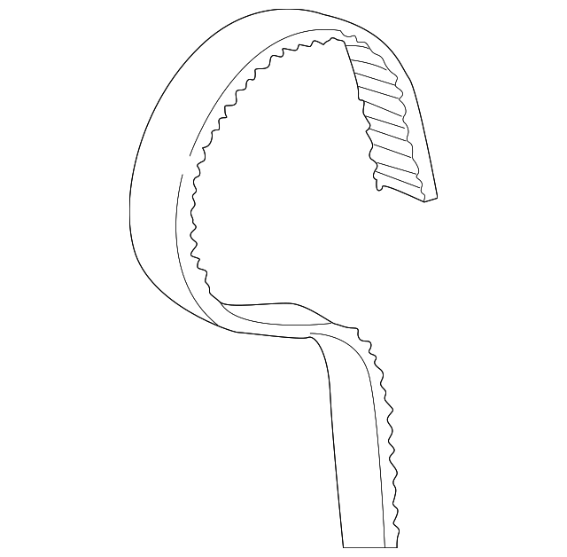 2003-2020 Acura Timing Belt 14400-RCA-A01 | AcuraPartsNow.com