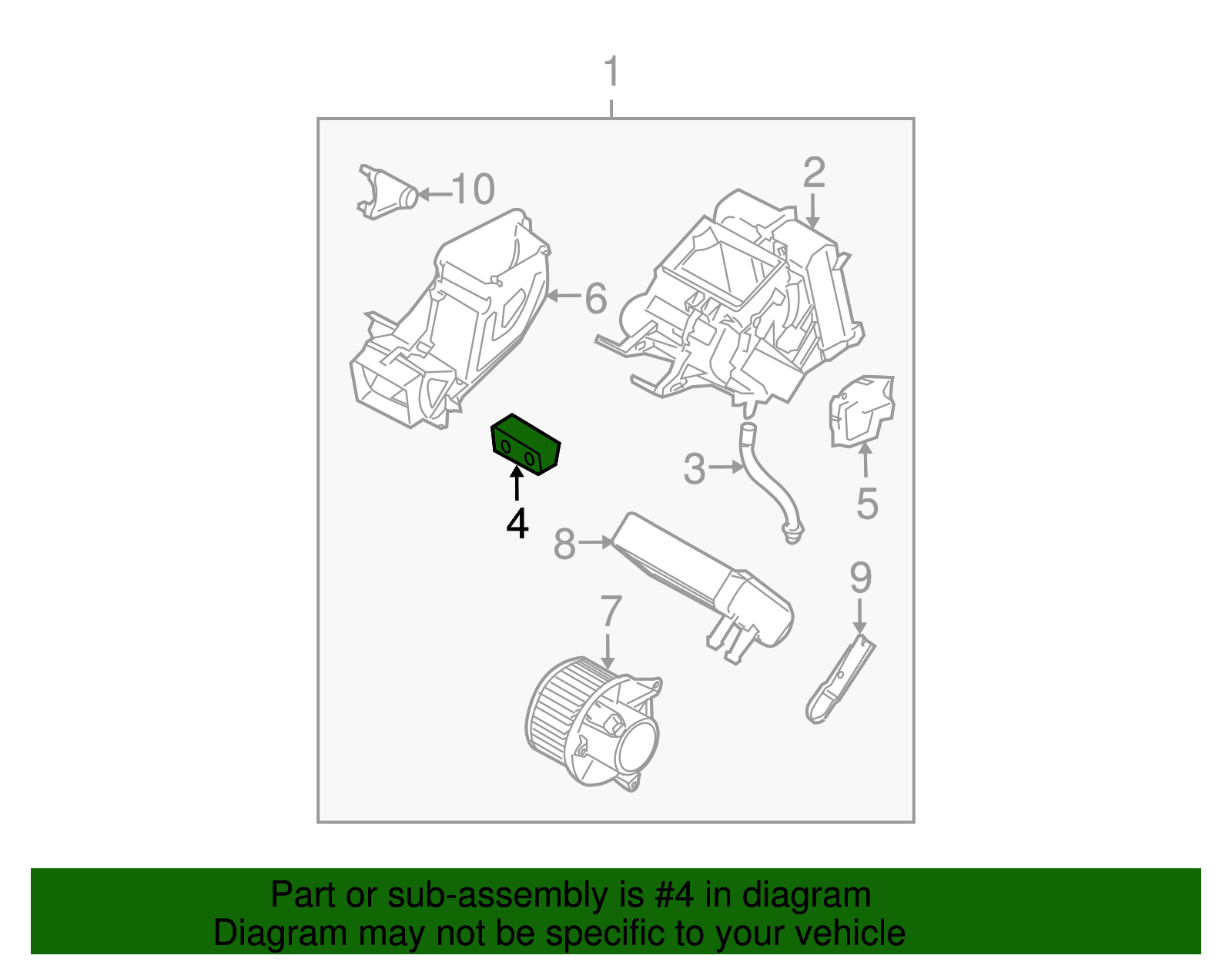 2004-2015 Nissan Expansion Valve 92200-5Z000 | Bill Kay Nissan Parts