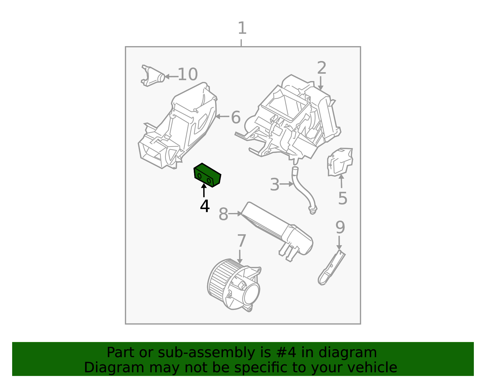 2004-2015 Nissan Expansion Valve 92200-5Z000 | TascaParts.com