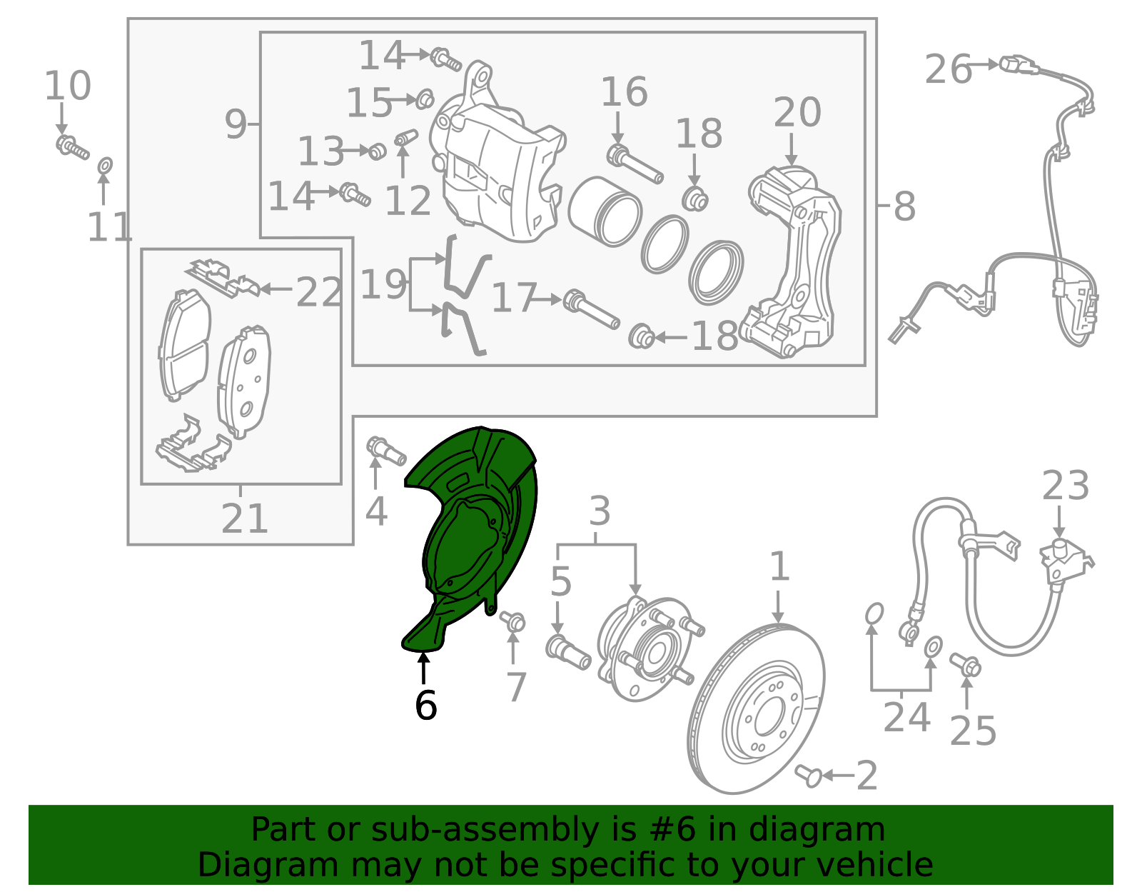 Brake Dust Shield - Protects Discs & Components | AutoNation Parts