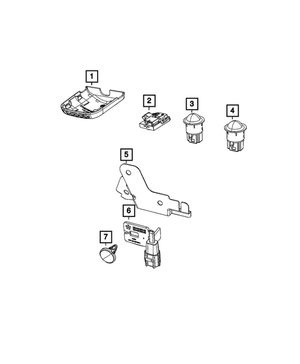 68440808AA - Humidity Sensor The Official Mopar eStore