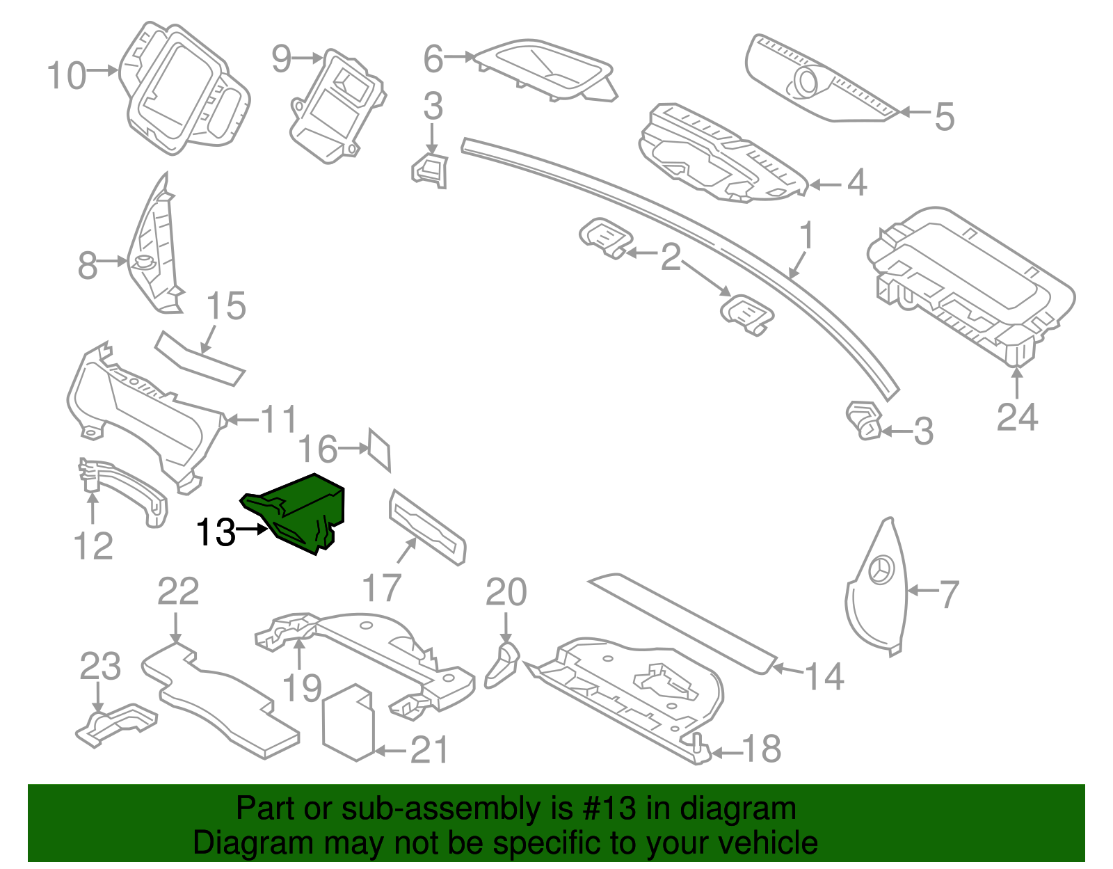 39829134 - Storage Box - 2016-2020 Volvo | Volvo OEM Parts Direct