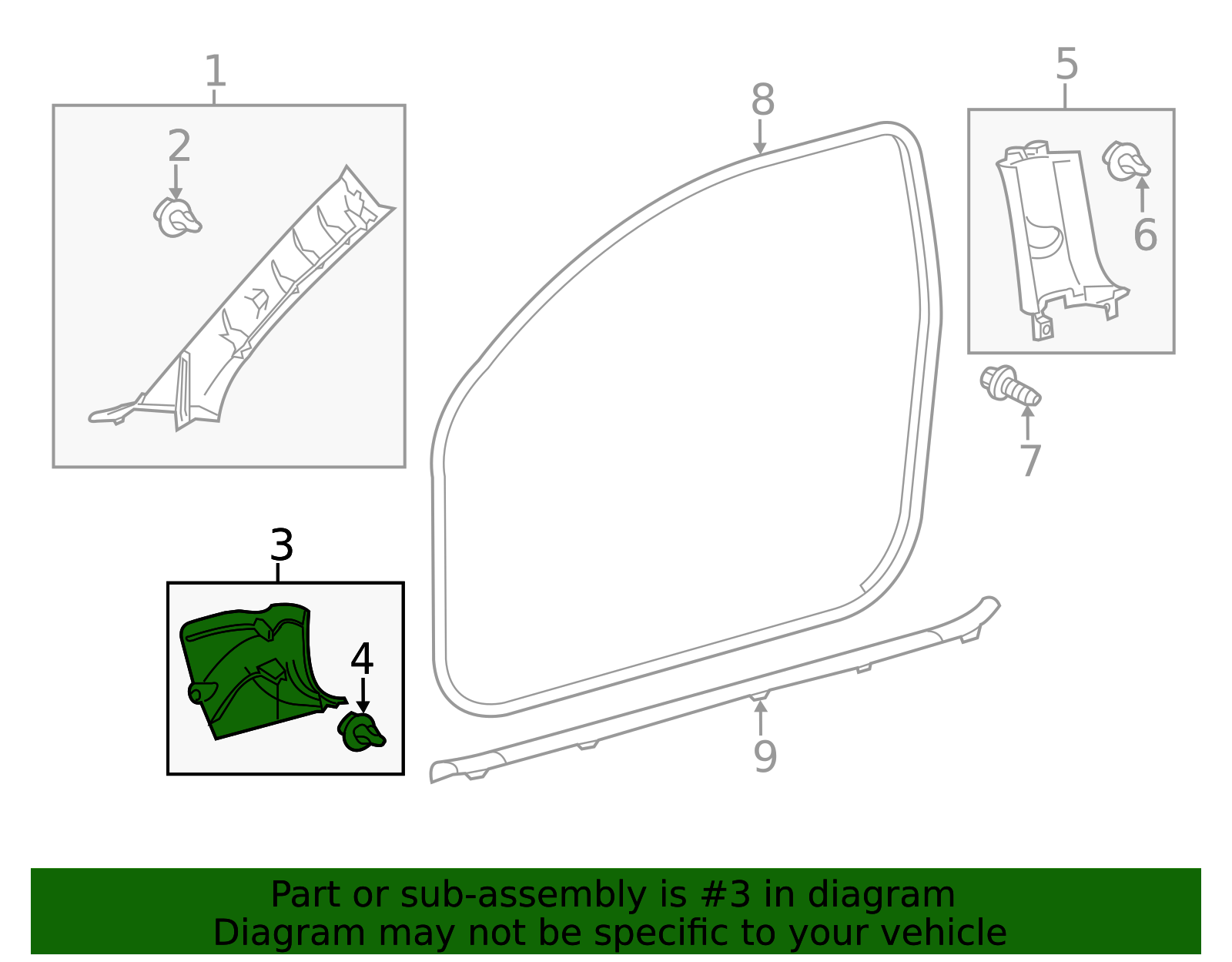 2011-2016 Scion tC Cowl Trim 62112-21041-B0 | MotorMotor