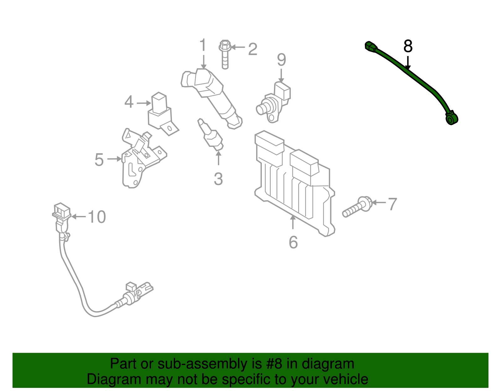 39250-25300 - Kia Knock Sensor 2006-2010 Kia | Performance Auto Parts