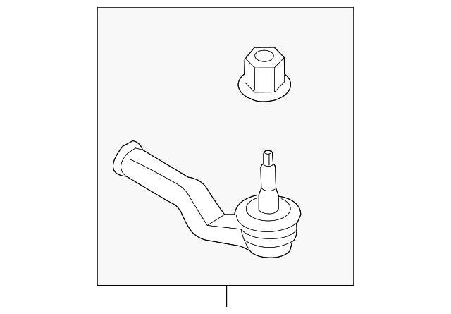 Genuine OEM Ford Part - Motorcraft™ Outer Tie Rod MCF-2266 | Genuine ...