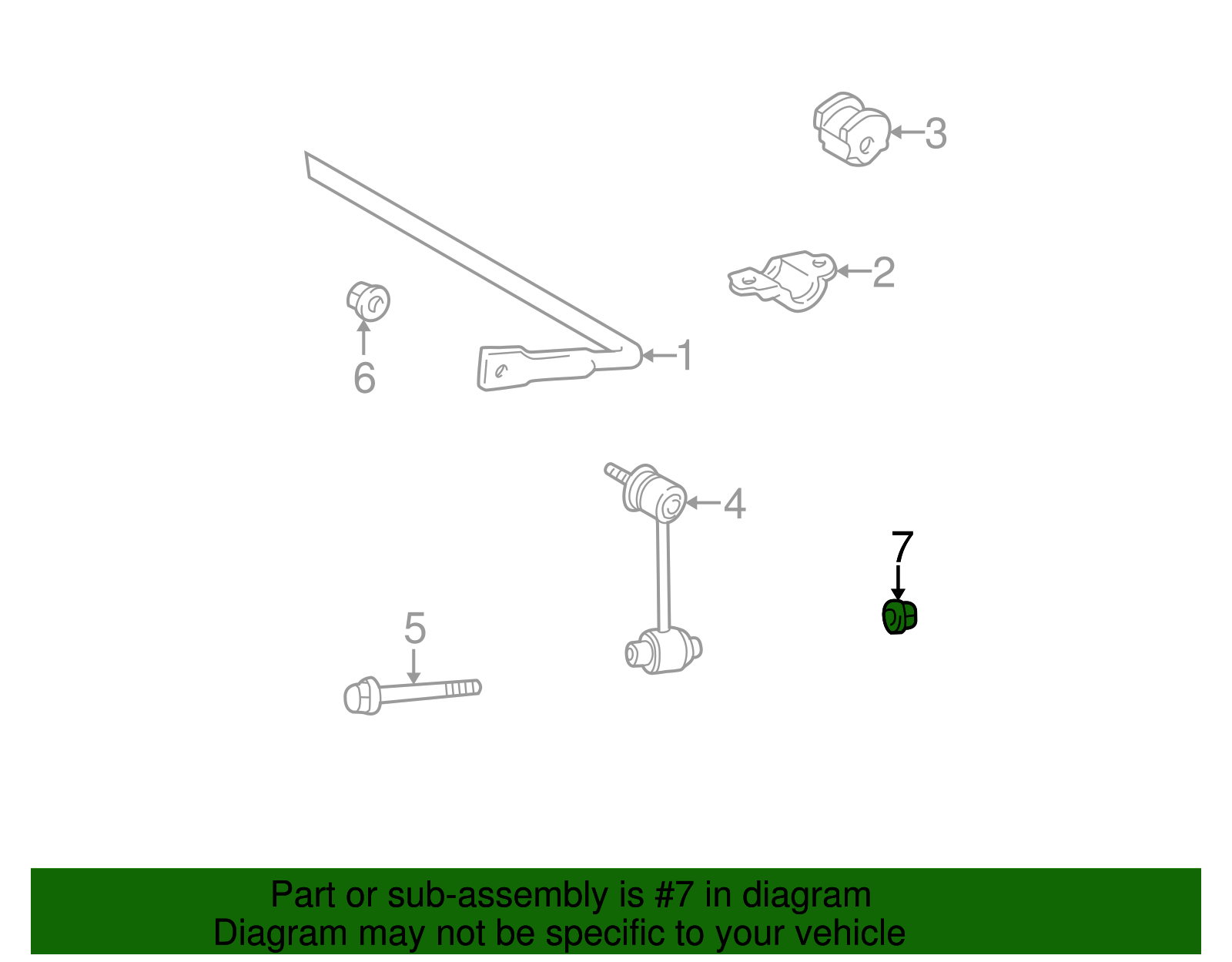 90179-08206 - 1998-2010 Lexus - Stabilizer Link Nut | My L Parts