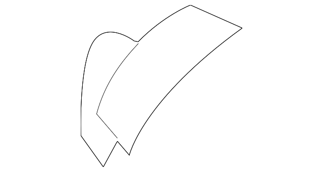 2012-2014 Toyota Camry 2012-2014 Toyota Camry - Cowl Grille Seal 53866 ...