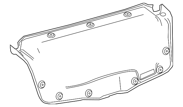 64719-02280-C0 - Trunk Lid Trim 2020-2025 Toyota Corolla | Bam ...