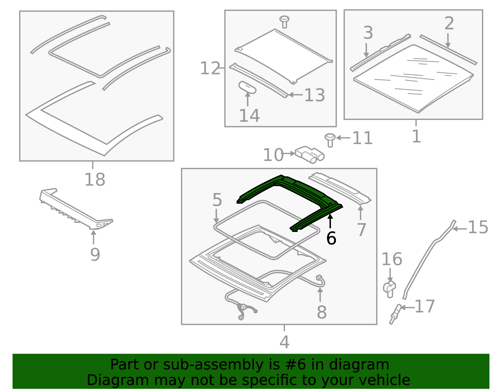 5GM-877-049-B - Frame 2015-2021 Volkswagen | VW Direct Parts