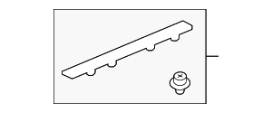 84201-TVA-A01ZA - Front Sill Plate 2018-2025 Honda Accord | Honda Parts ...