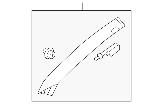 84101-TVA-A01ZA - Garnish Assembly R Front Pillar *NH900L* (Deep Black ...