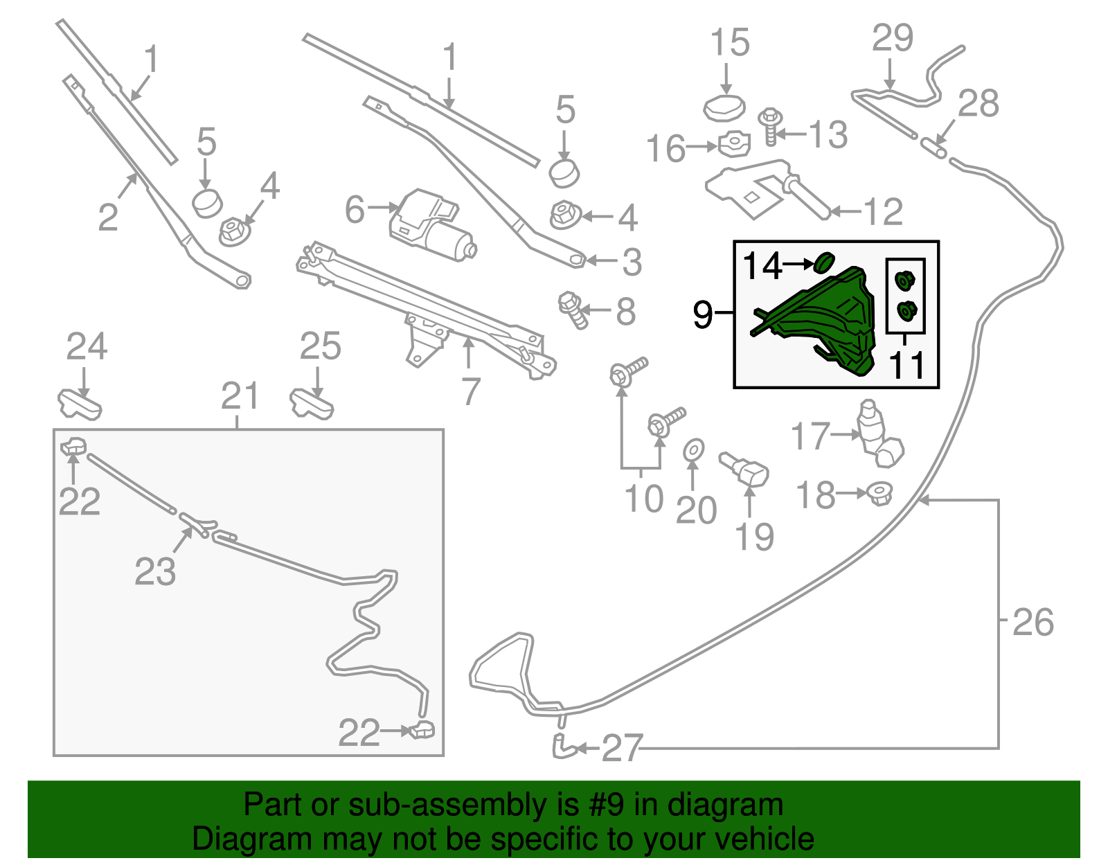 2015-2025 Porsche Macan Reservoir 95B-955-451-B | OEM Parts Online