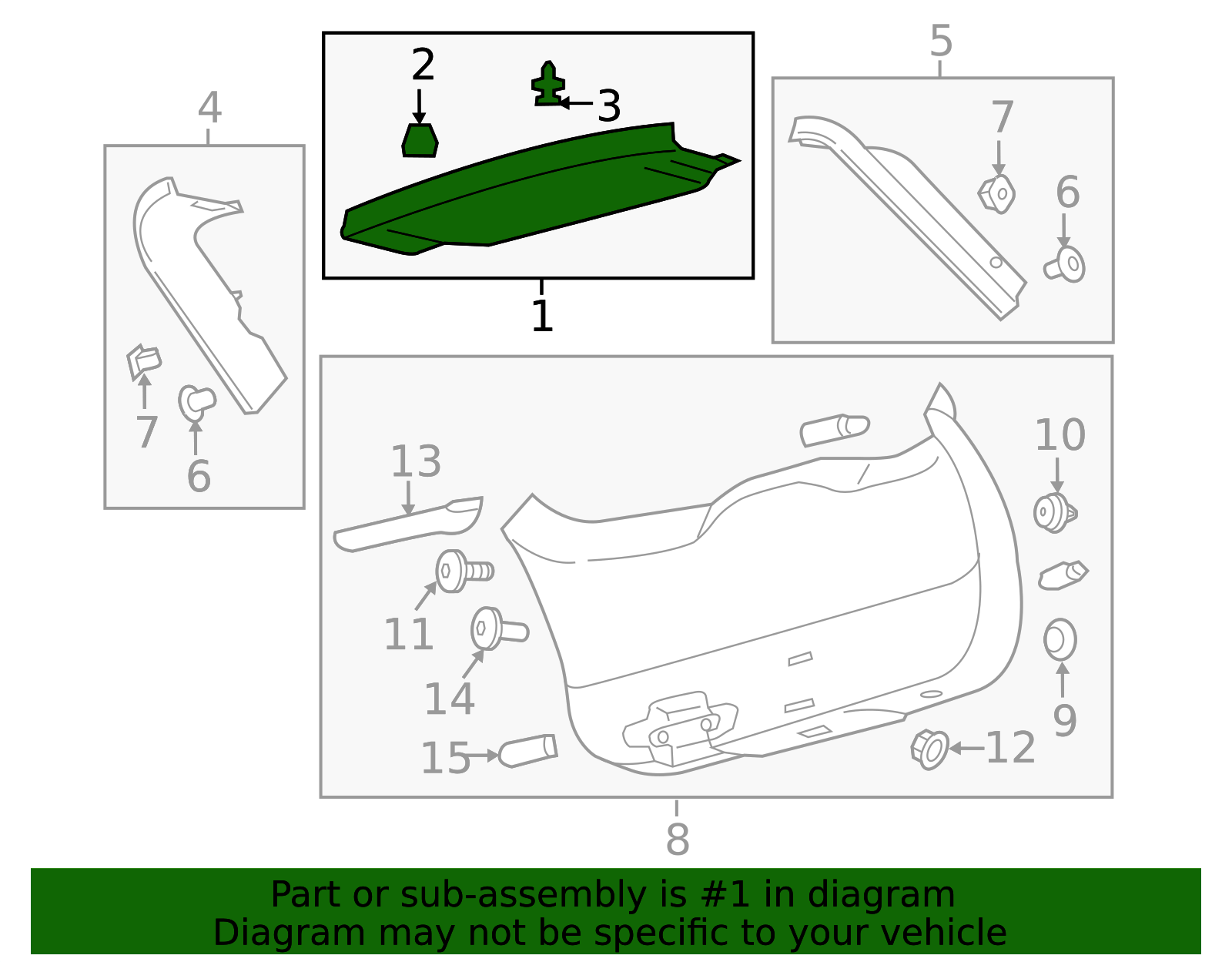 2016-2023 Lincoln | Upper Trim | FA1Z-5841308-AM | Walls' Ford Parts