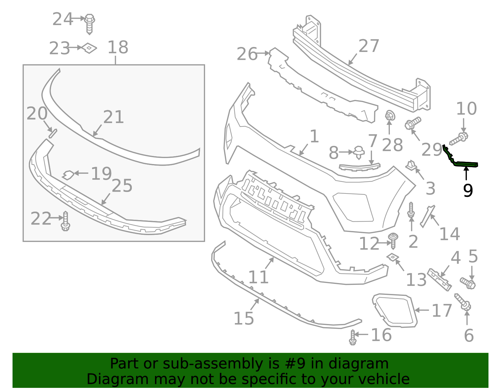 2020-2022 Kia Soul 2020-2022 Kia Soul - Side Bracket 865B3-K0000 ...