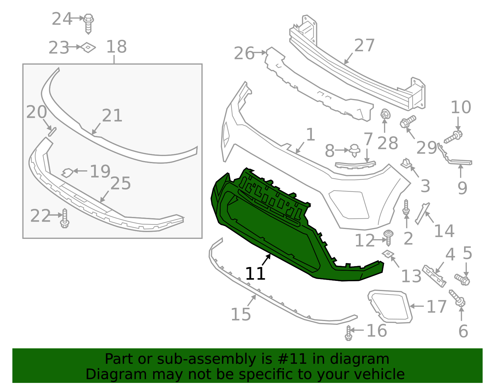 2020-2022 Kia Soul Lower Cover 86512-K0000 | OEM Parts Online