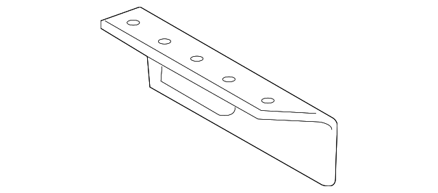 2014-2019 Toyota Corolla Fender Liner Pad 53852-02120 | Toyota Parts Center