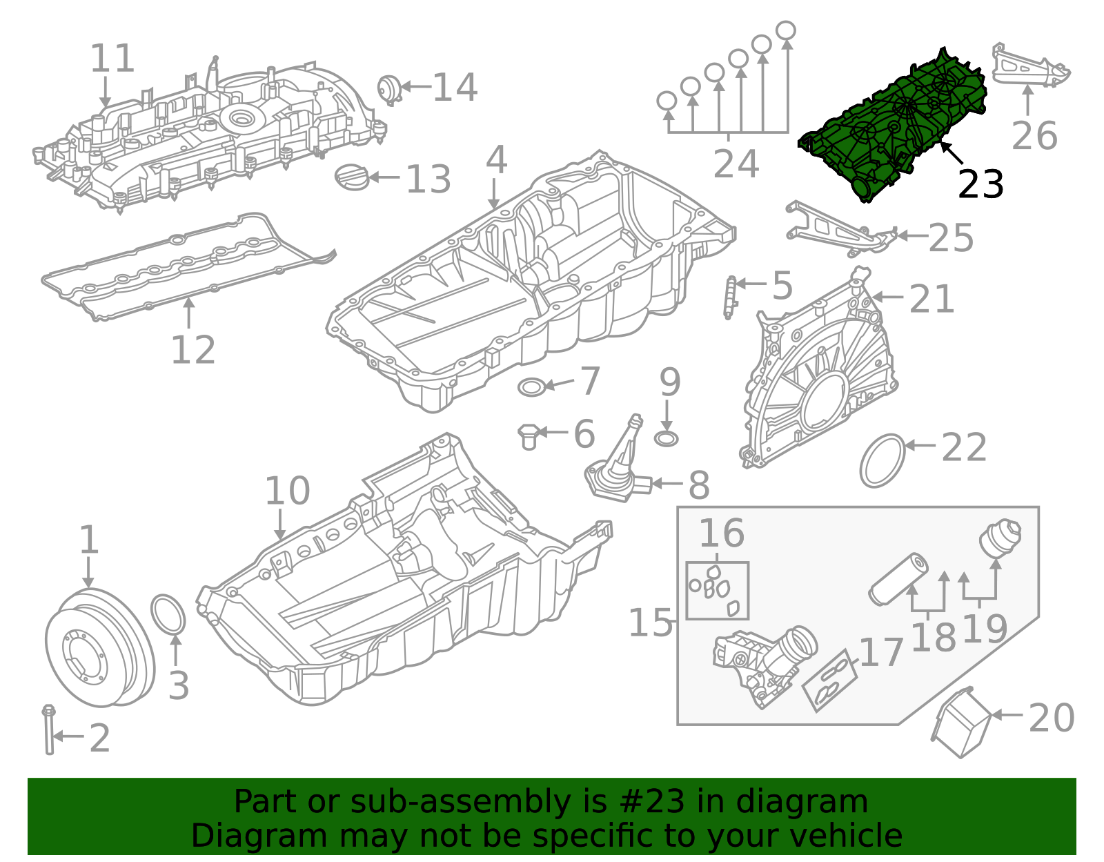 2023-2025 BMW Intake Manifold 11-61-7-952-861 | BMW Parts Online Hub
