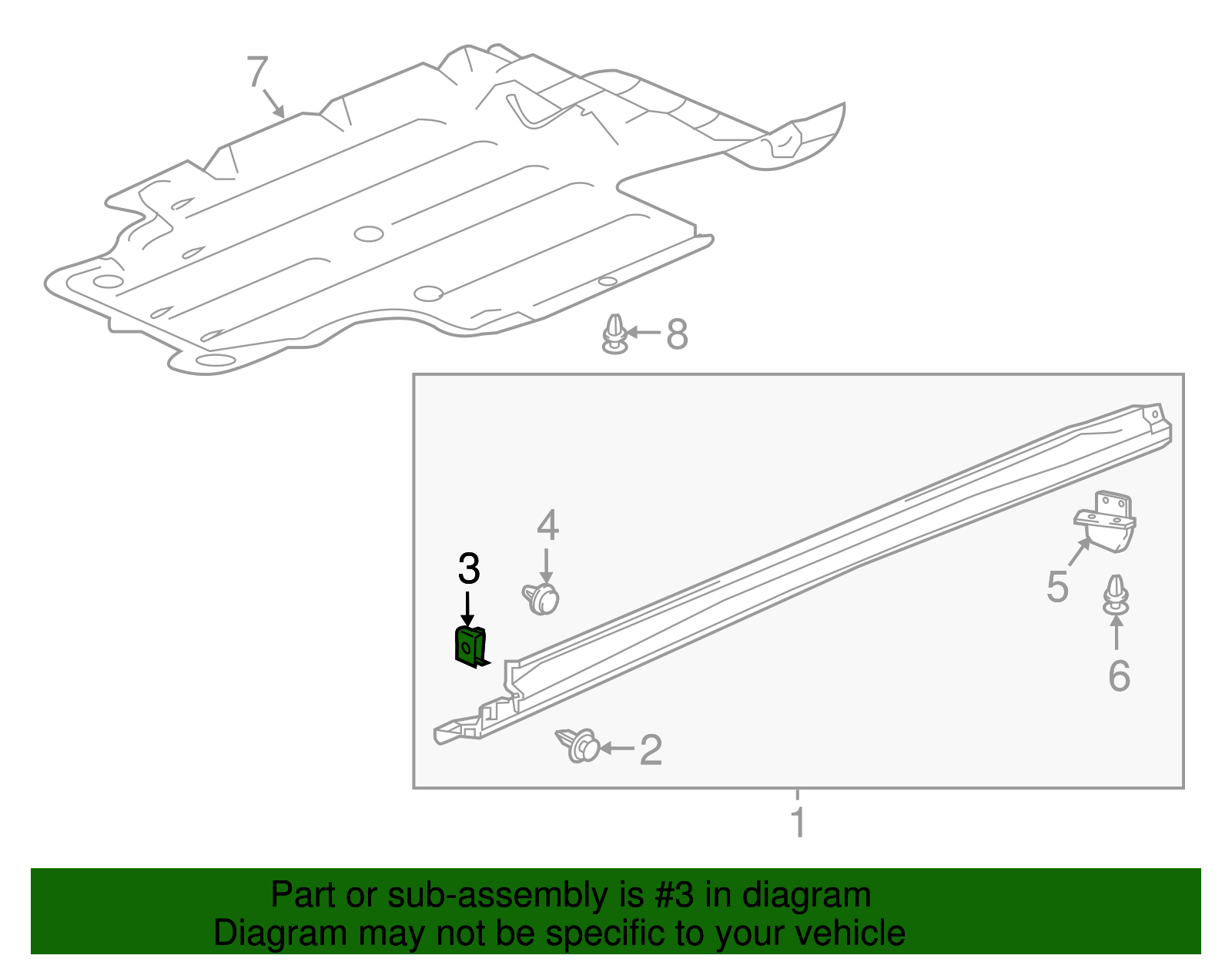 90331-SD5-003 - Rocker Molding Nut 1996-2025 Honda | Honda Parts Online