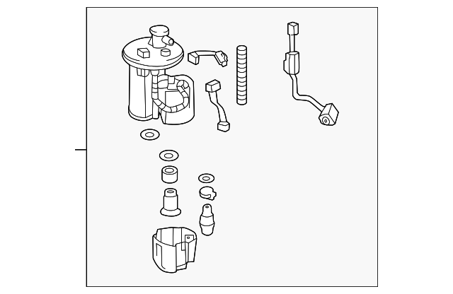 77020-52451 - Fuel Pump Assembly 2012-2019 Toyota Prius C | Longo ...