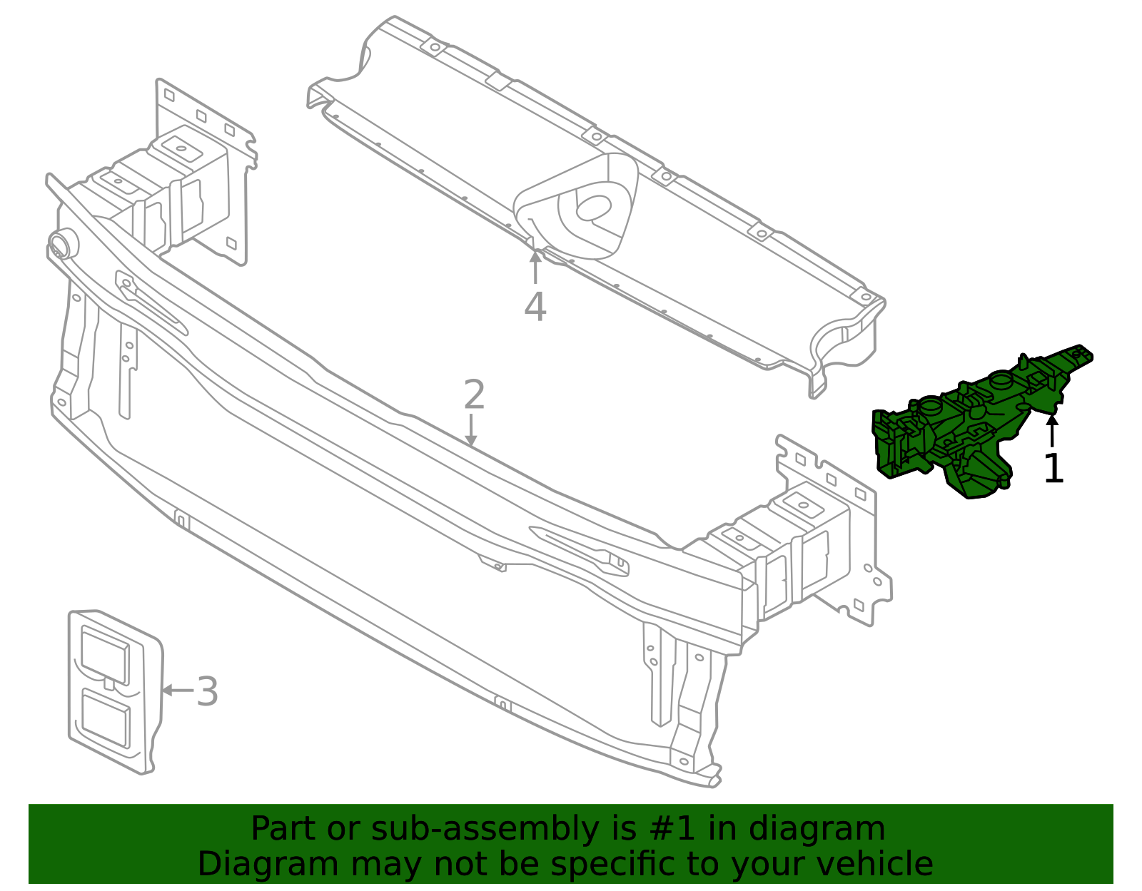 2022-2025 Audi Guide 8Y0-807-183 | TascaParts.com