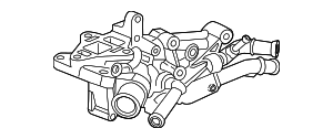19315-6C1-A00 - Water Outlet 2018-2022 Honda | Honda Parts Online