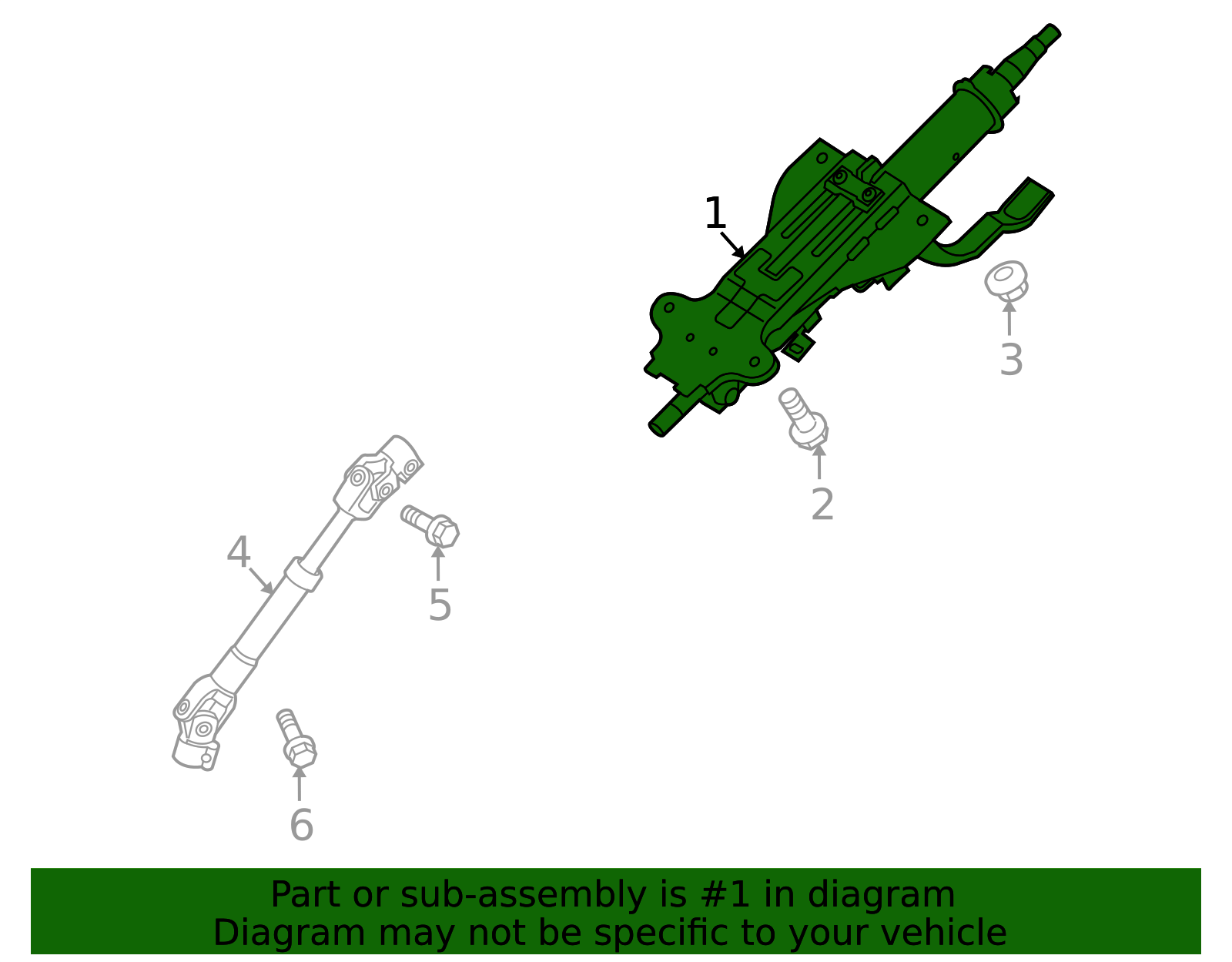 2010-2013 Kia Forte Steering Column 56310-1M420 | TascaParts.com