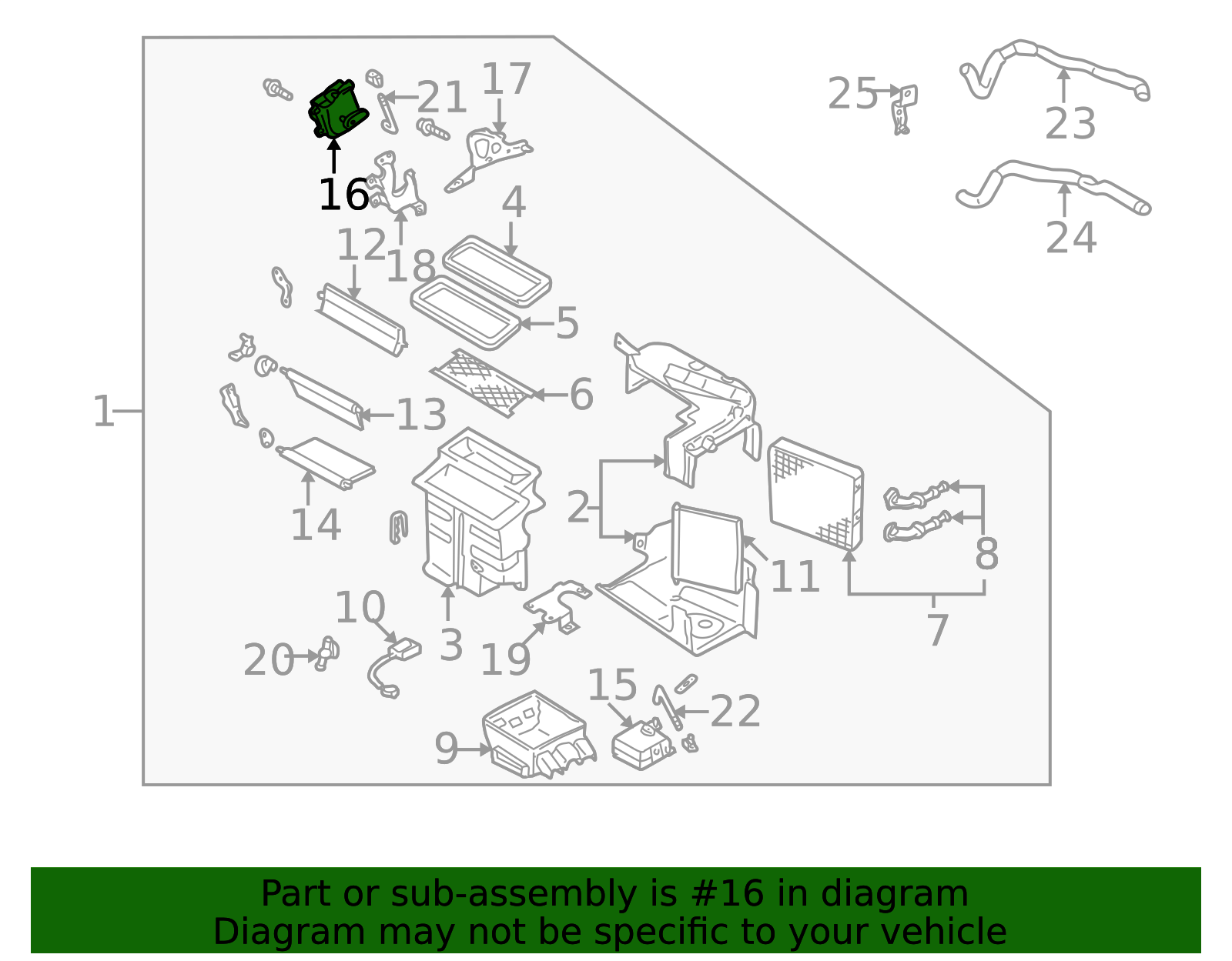 27731-1W200 - HVAC Air Inlet Door Actuator 2000-2003 Nissan Maxima ...