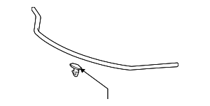 53119-53060 - Hood Seal - 2014-2016 Lexus | My L Parts