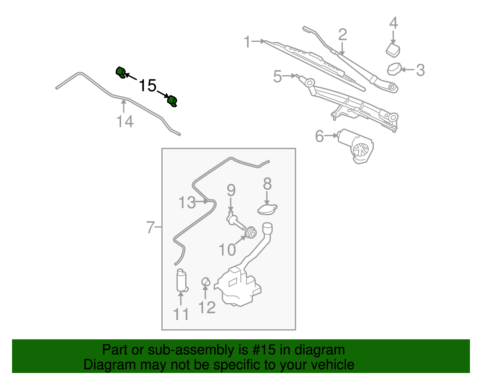 2002-2019 Ford Nozzle DP5Z-17603-A | OEM Parts Online