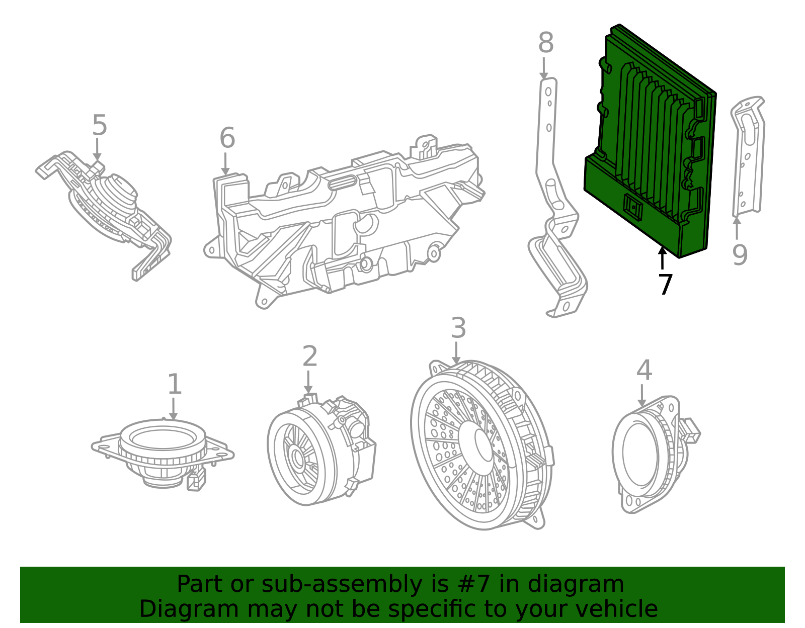 86300-08090 - Radio Amplifier 2021-2025 Toyota | Bam Wholesale Parts