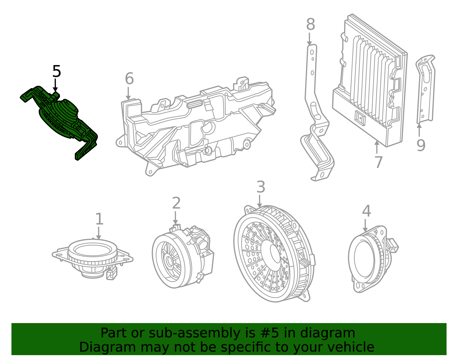 OEM Speaker 86150-08010 - Restore Crisp Sound Quality | AutoNation Parts