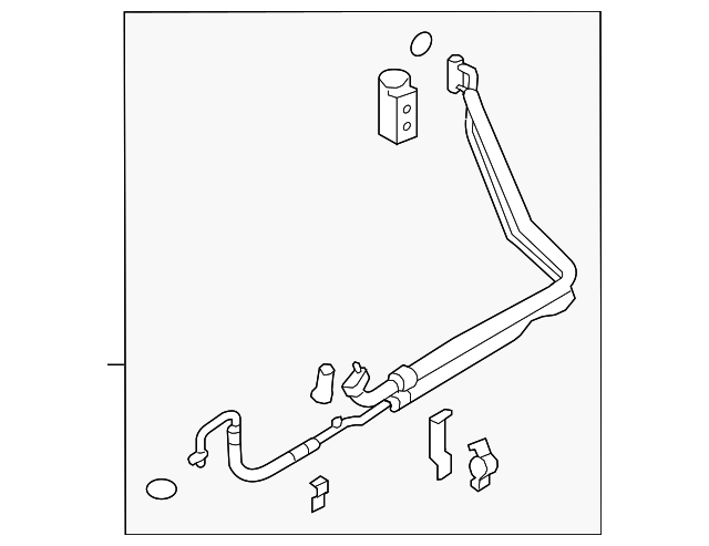 2015-2017 Hyundai Hose & Tube Assembly 97775-B1000 | World OEM Parts ...