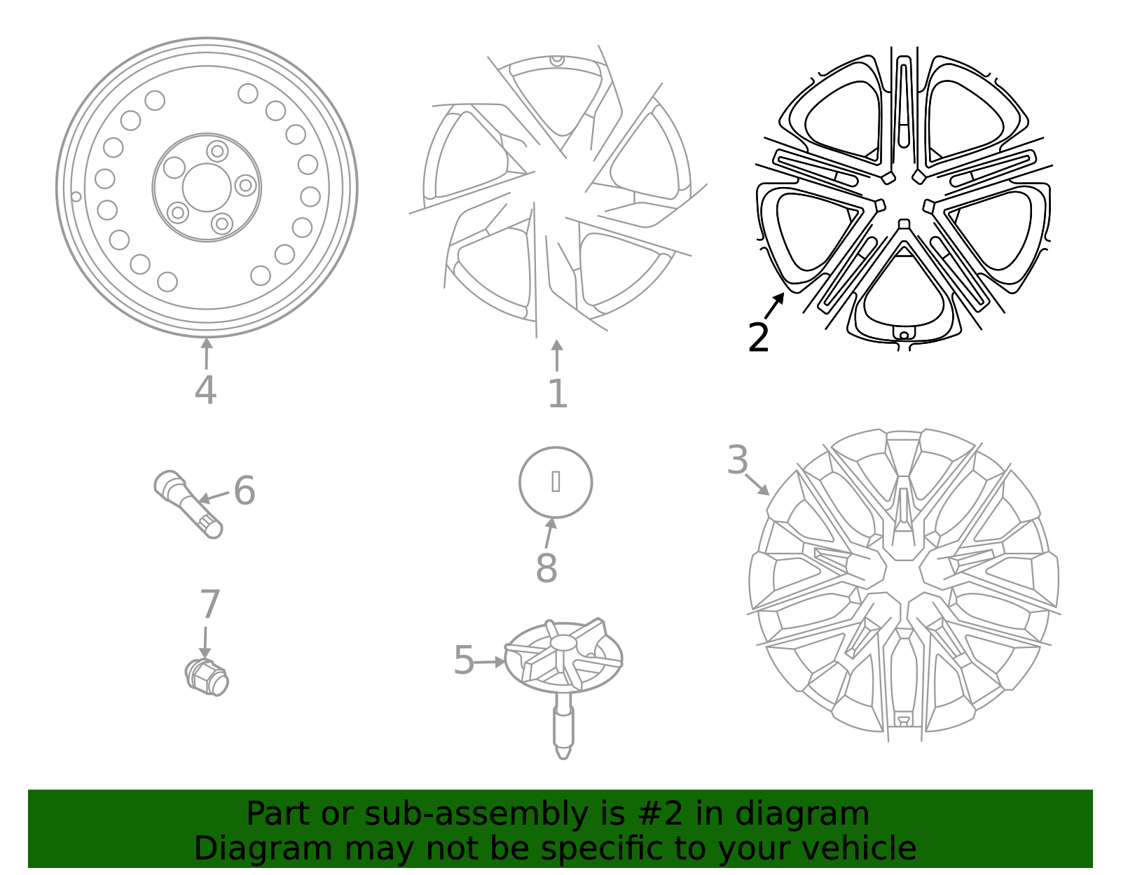 52910-L3320 - Kia Wheel, Alloy 2021-2024 Kia K5 | Performance Auto Parts