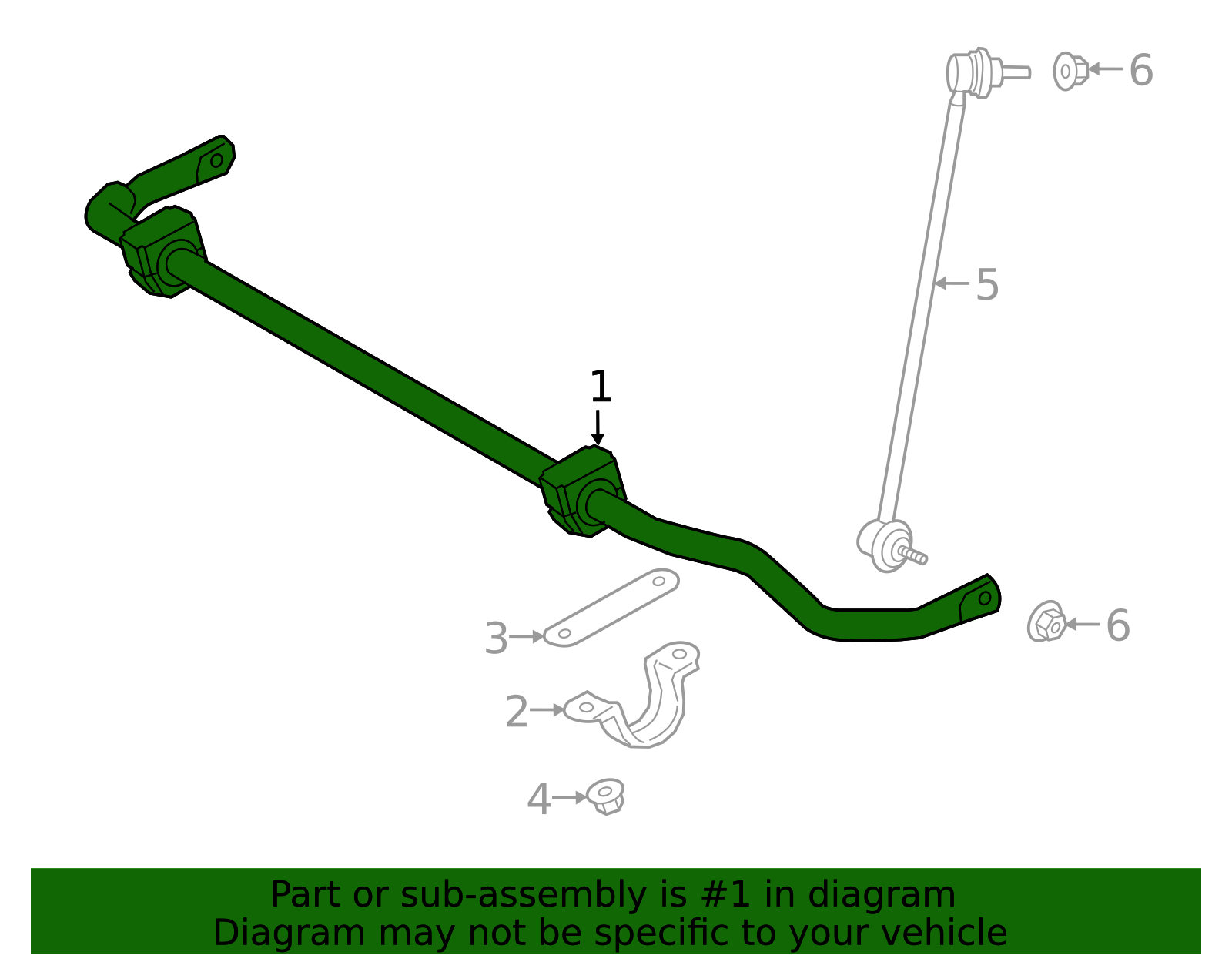 2020-2025 Toyota GR Supra Stabilizer Bar 48804-WAA03 | Toyota Parts Center